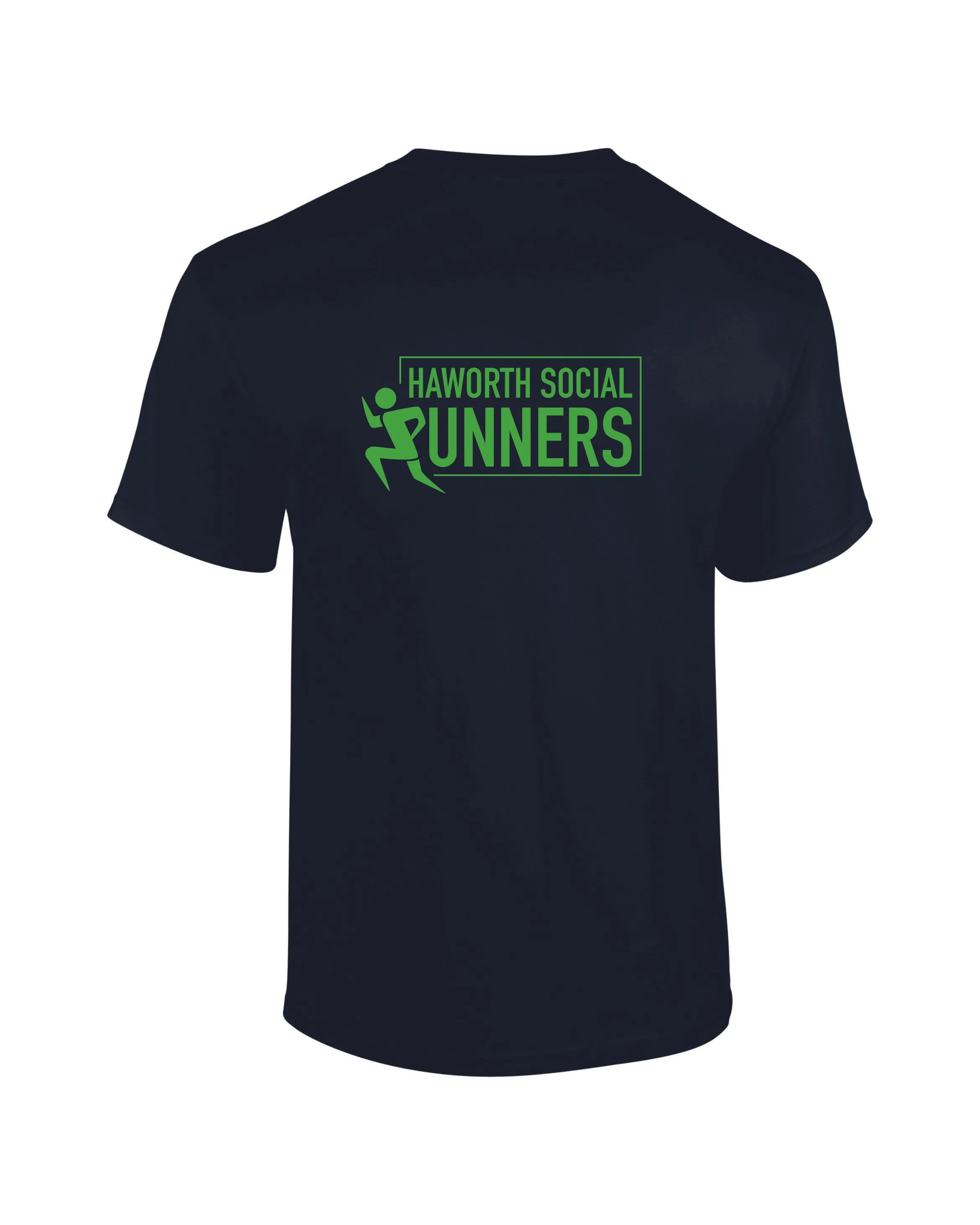 Haworth Social Runners- T- Shirt- Black — EclipseSports.Club