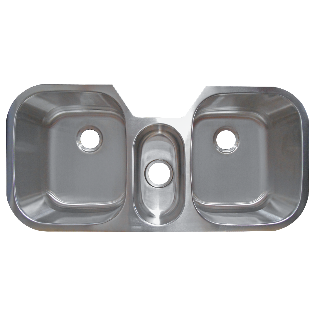 Fregaderos Puerto Rico, undermount triple hole Stylish & Functional ...