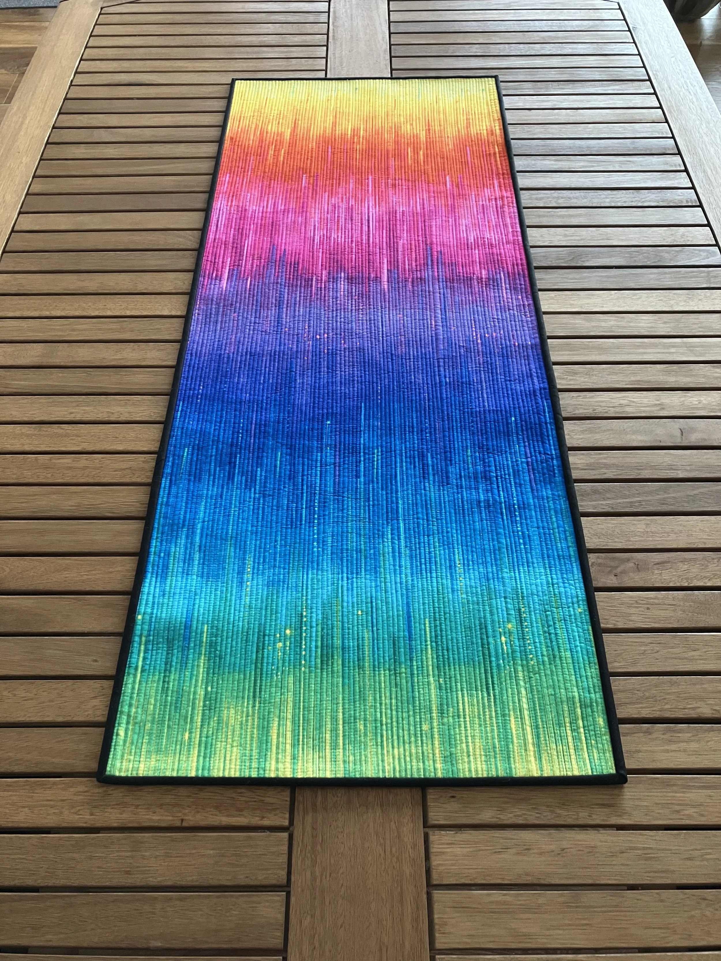 PRIDE (SOLD) — CATHIE UGRIN fabric artist