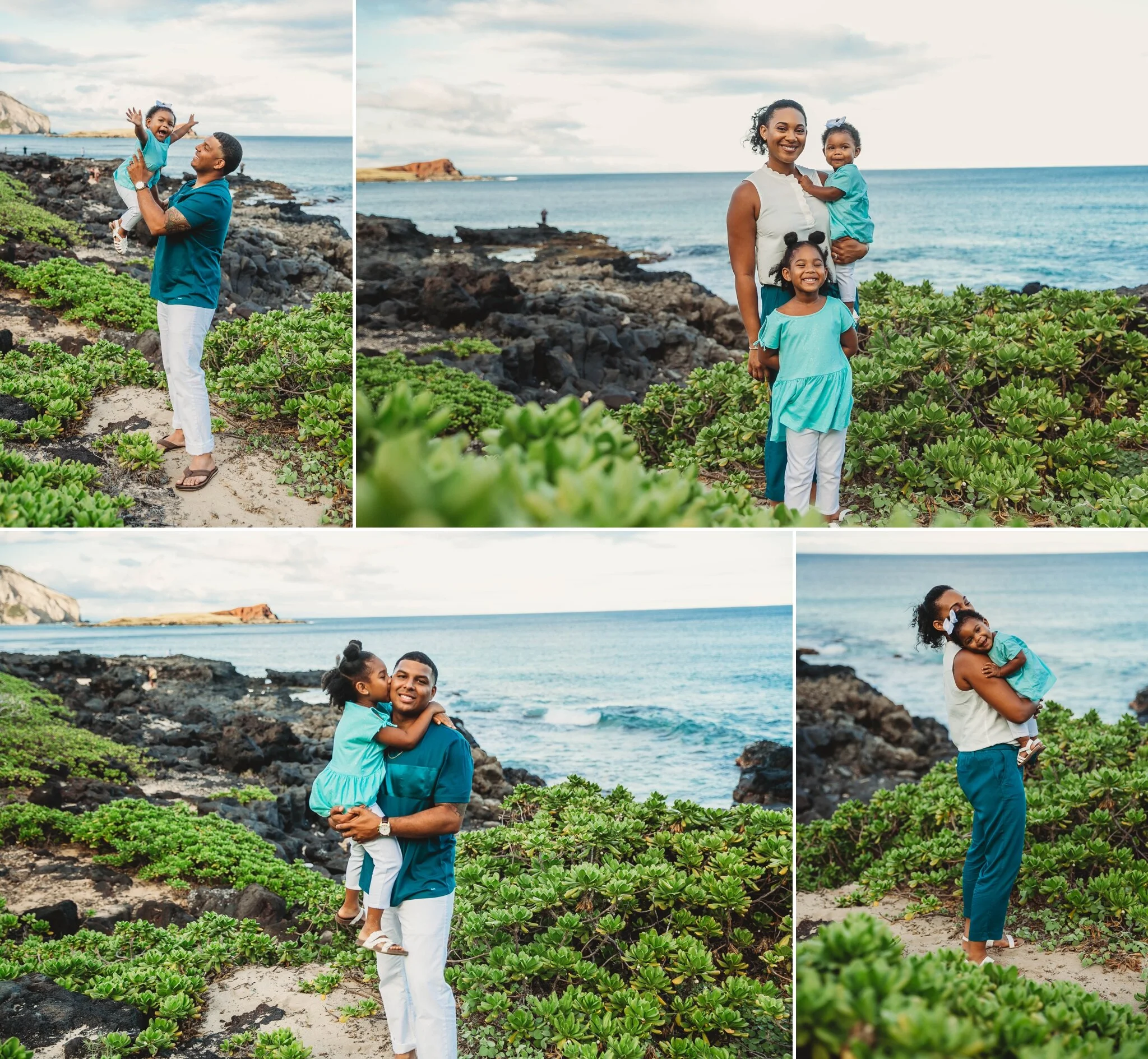 Family Photography at Makapu'u Beach - Honolulu Oahu Hawaii Portrait ...
