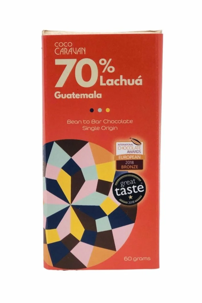 Coco Caravan vegan chocolate - bean to bar craft chocolate