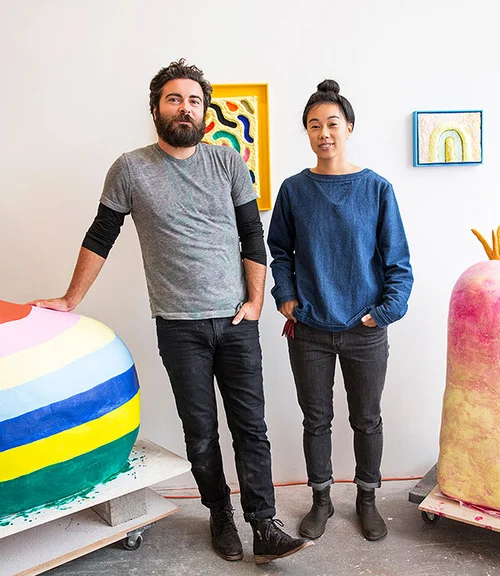 The City: Adam Frezza & Terri Chiao — METAL & DVST