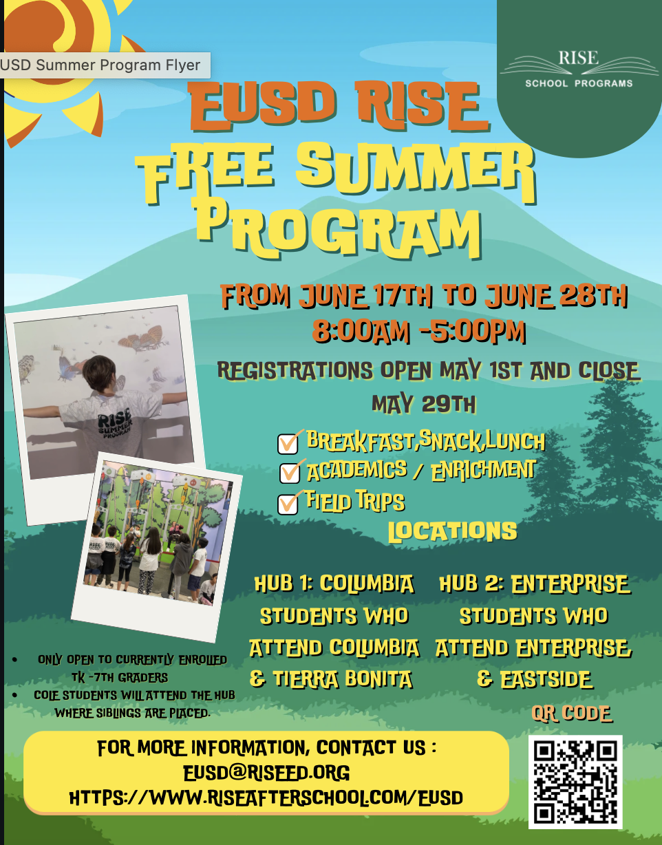 RISE School Programs in the Eastside Union School District — RISE ...