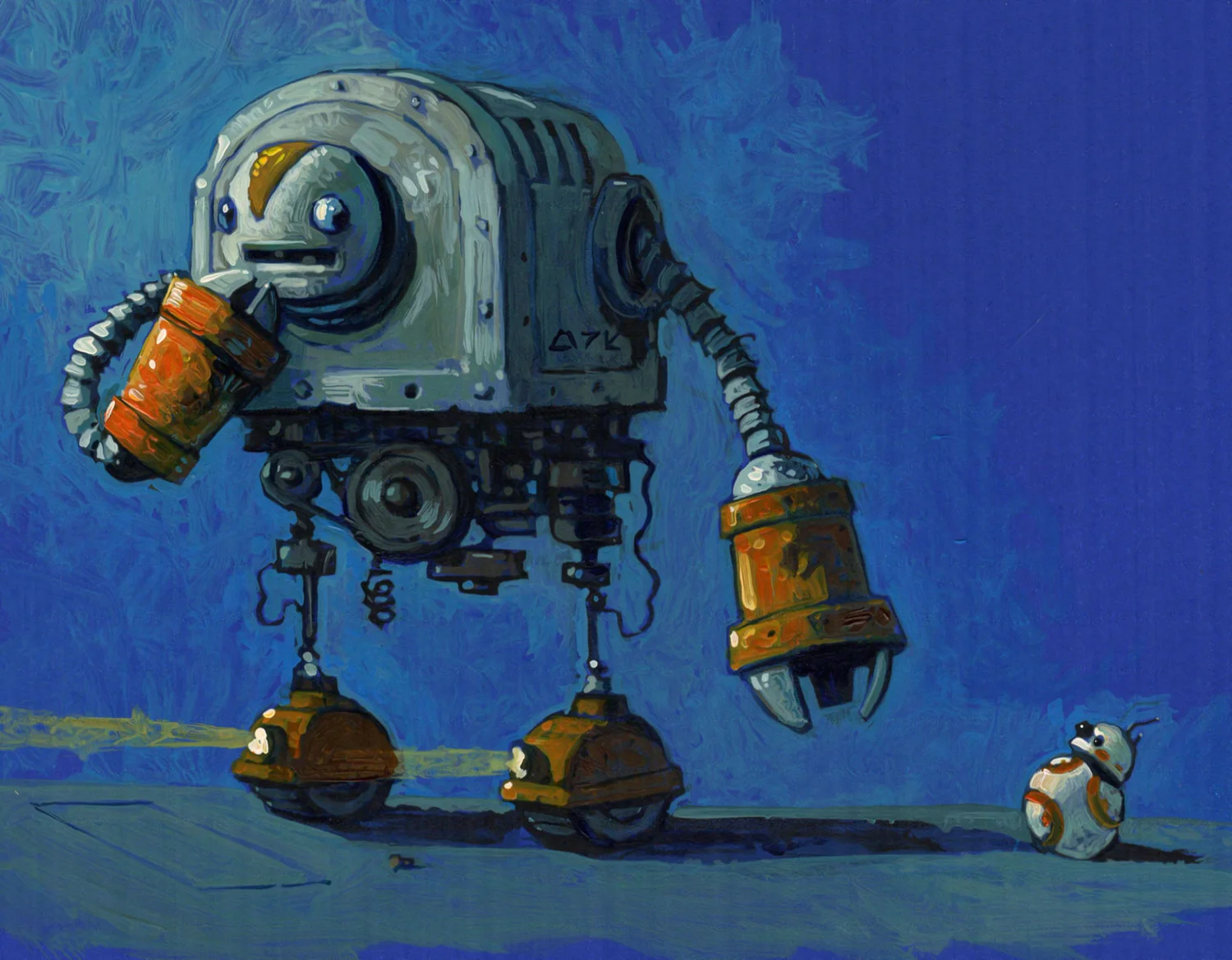 BB8 On the Run — Myerspaints.com
