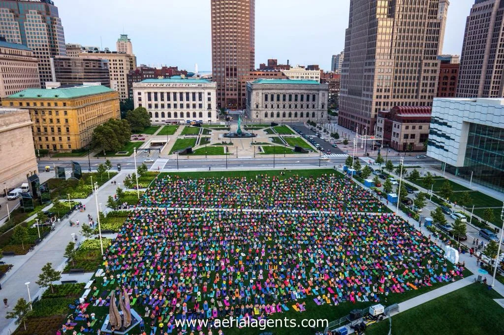 Event #5: AHA! Event at Mall B — Believe in CLE – A Yoga Movement ...