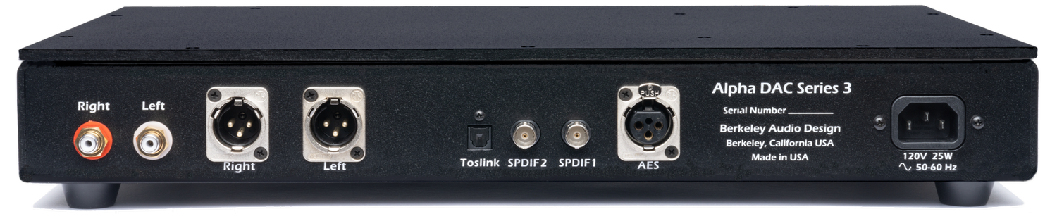 Alpha DAC Series 3 — Berkeley Audio Design