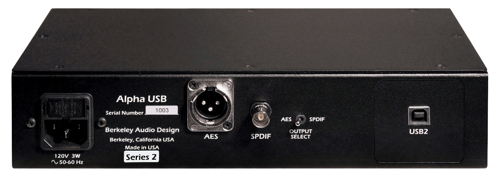 Alpha USB Series 2 — Berkeley Audio Design