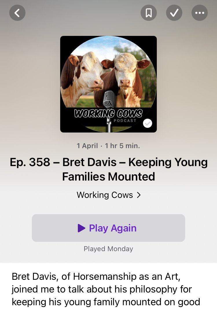 Working Cows Podcast Interview with Colt Starter/Father Bret Davis on how to start your children ...