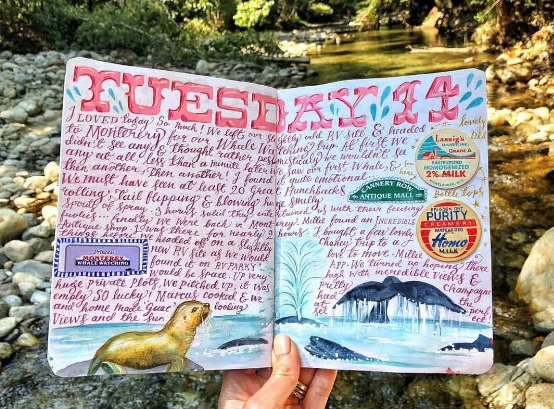 Project | Ideas for a Summer Journal | The Simple Things