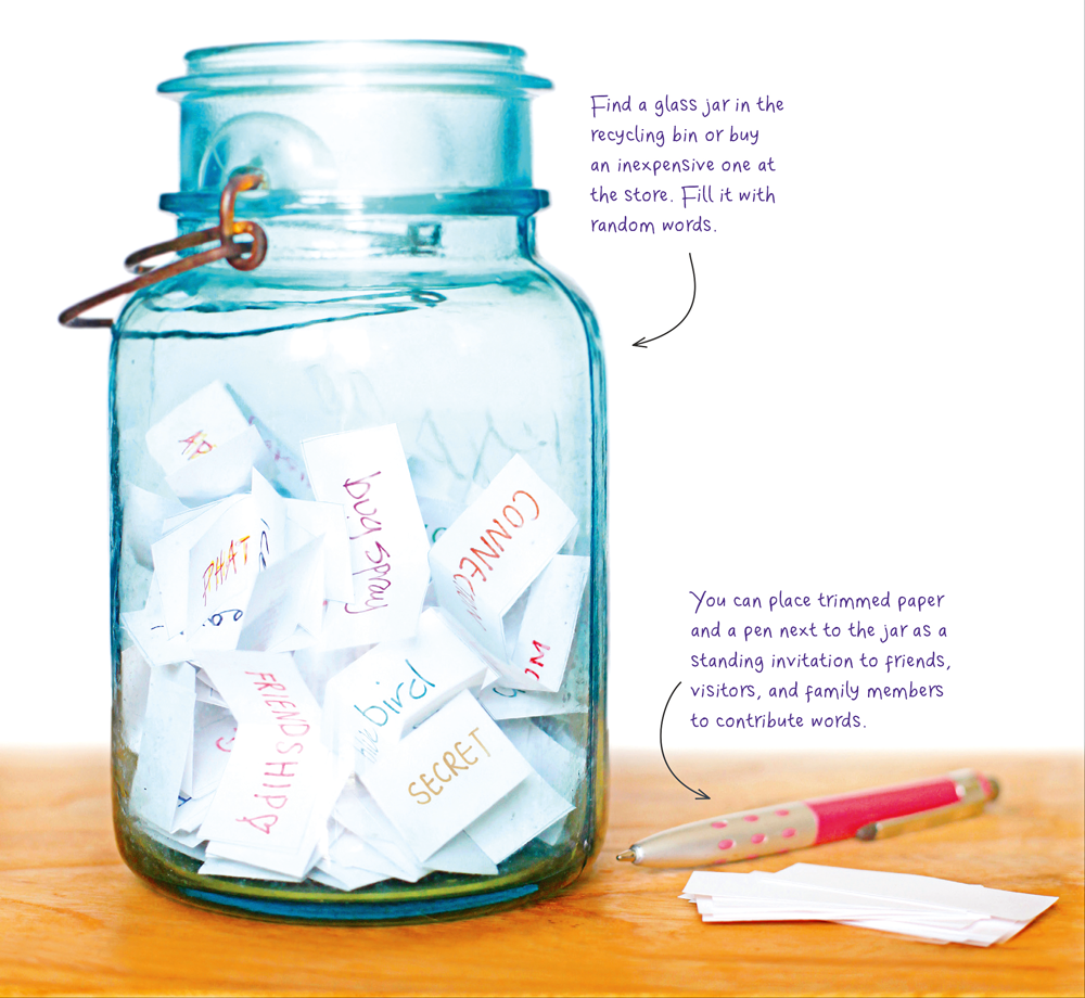 Journal sparks | Word Jar | The Simple Things