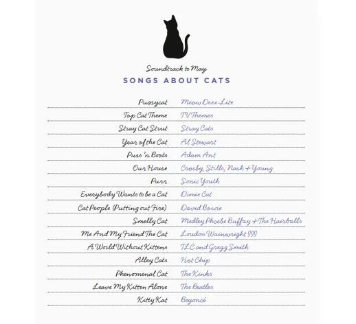Playlist: Songs About Cats | The Simple Things