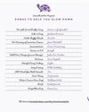 Playlist | Songs to help you slow down | The Simple Things