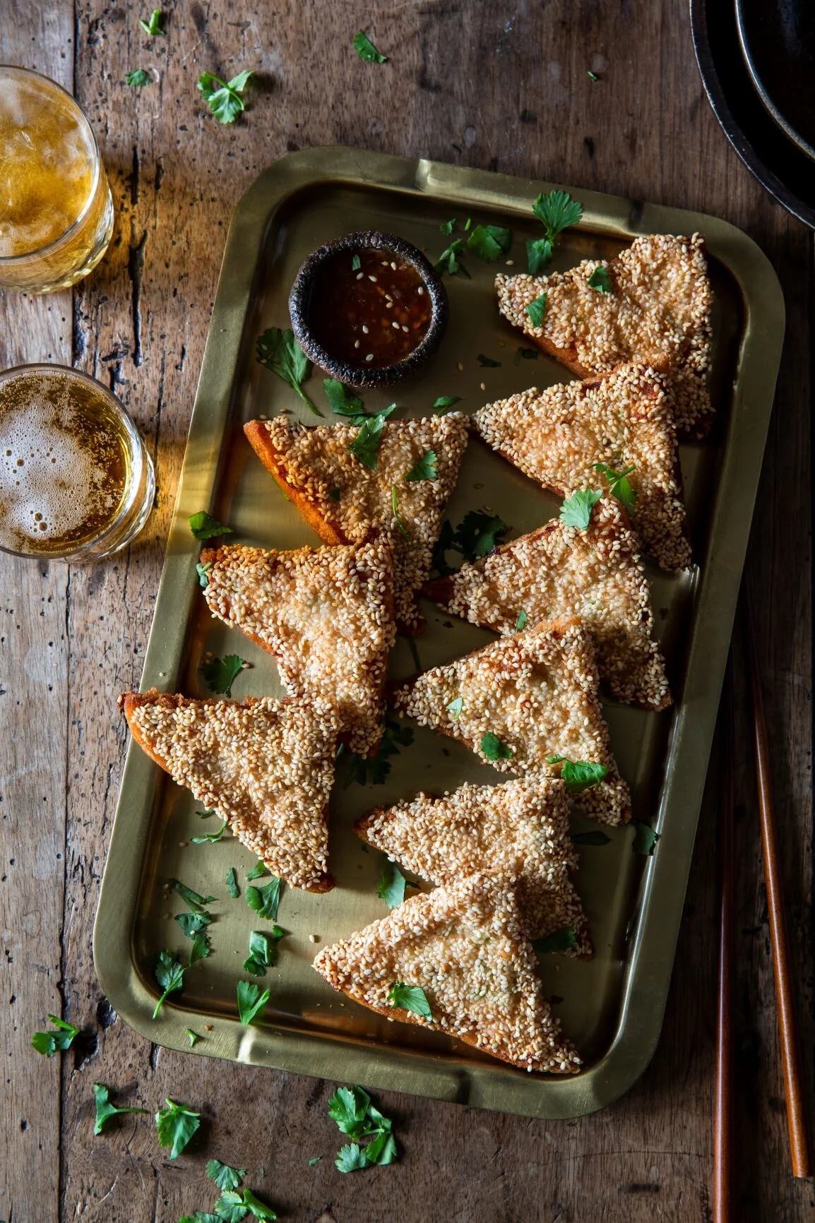 Recipe | Sesame Prawn Toasts | The Simple Things