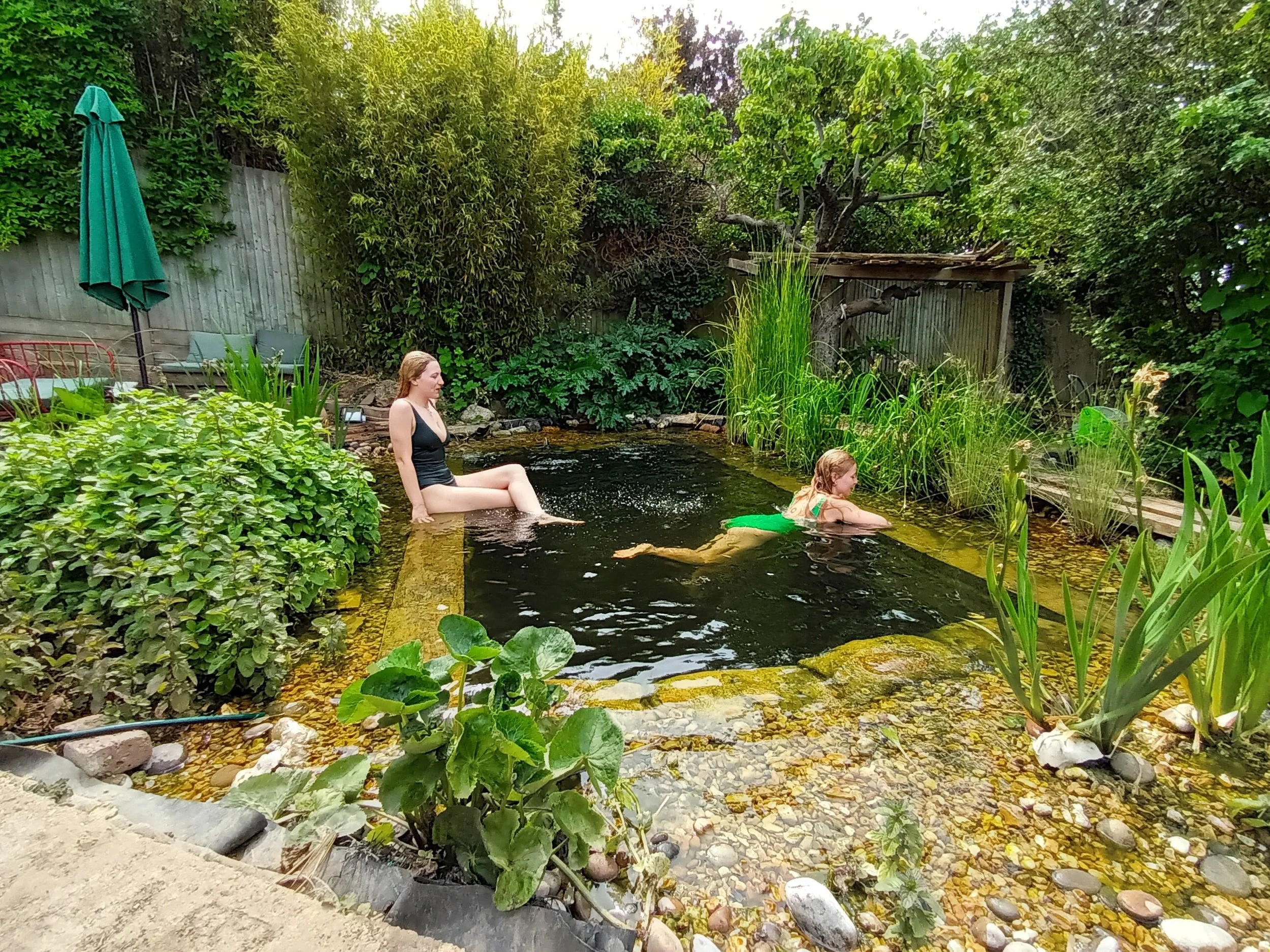 Project | Build a Garden Swimming Pond | The Simple Things
