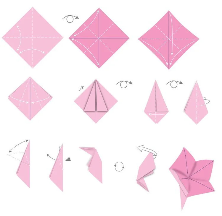 Learn | Basic Origami Folds | The Simple Things