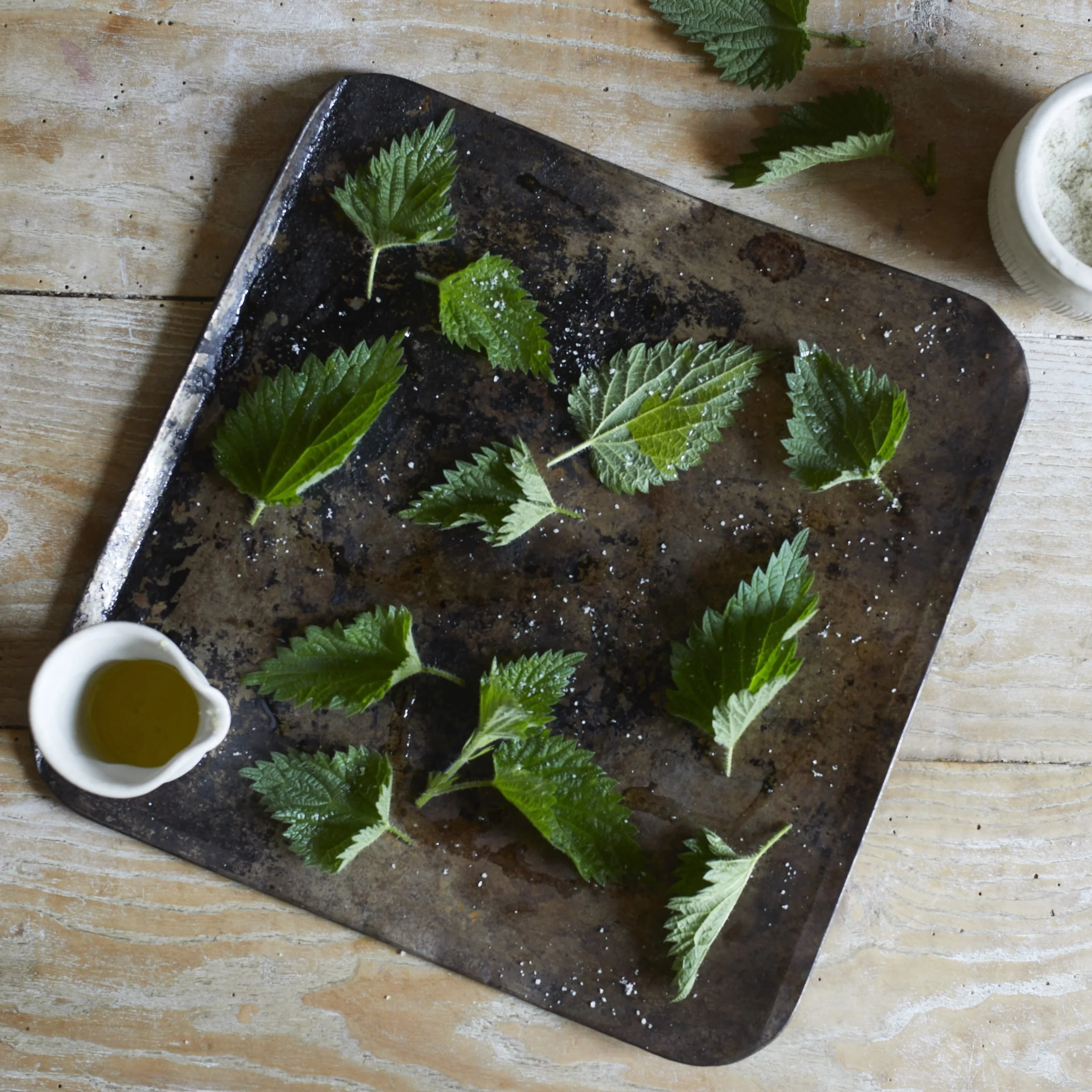 Recipe | Salt & Vinegar Nettle Crisps | The Simple Things