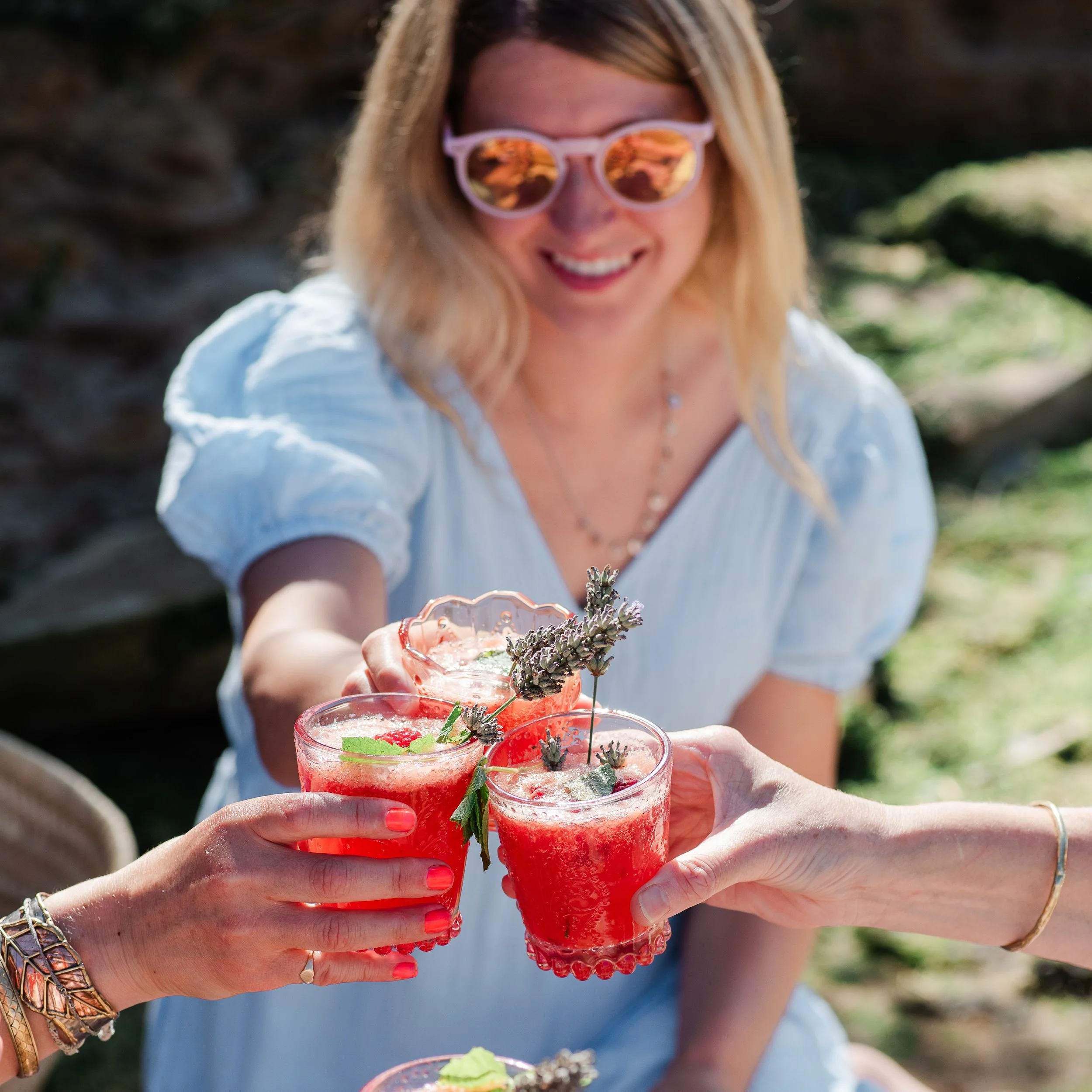 Tipple | Lavender & Raspberry Cocktails | The Simple Things