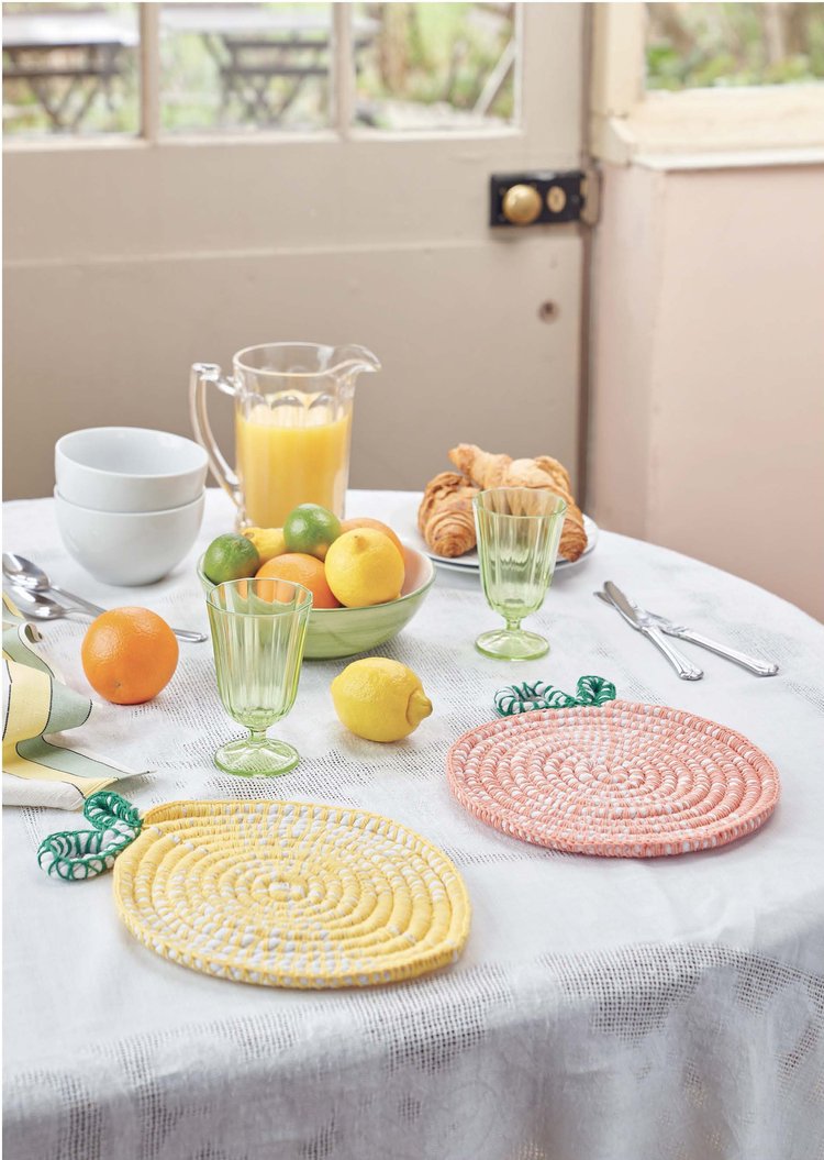 Weekend Project | Crocheted fruit placemats | The Simple Things