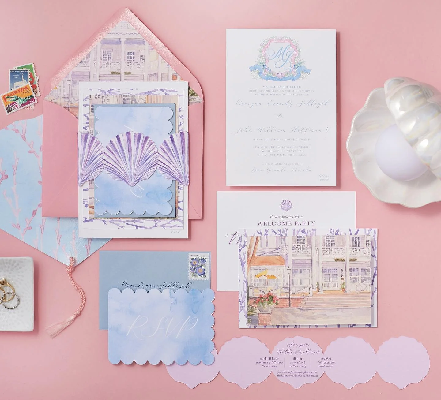 HOW TO WRITE INVITATION DATE AND TIME — Courtney Winet Design