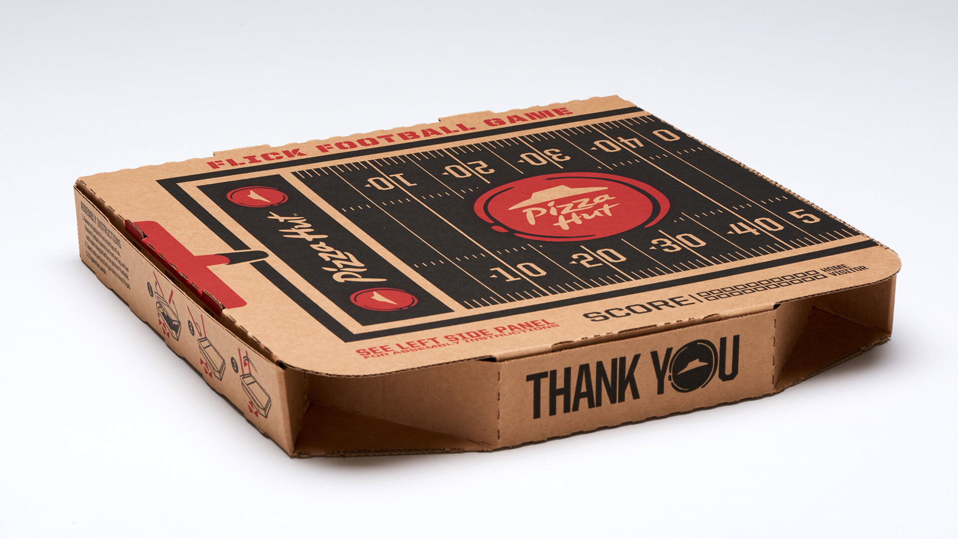Pizza Hut Box Design
