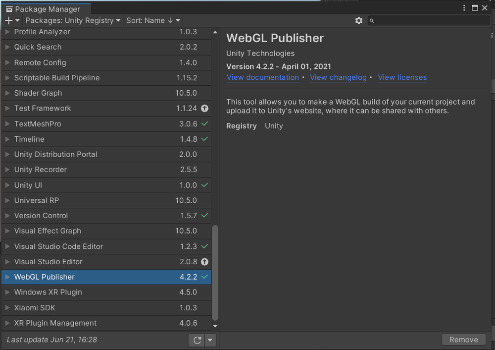 How To Build WebGL Projects in Unity — Kei Yanagida