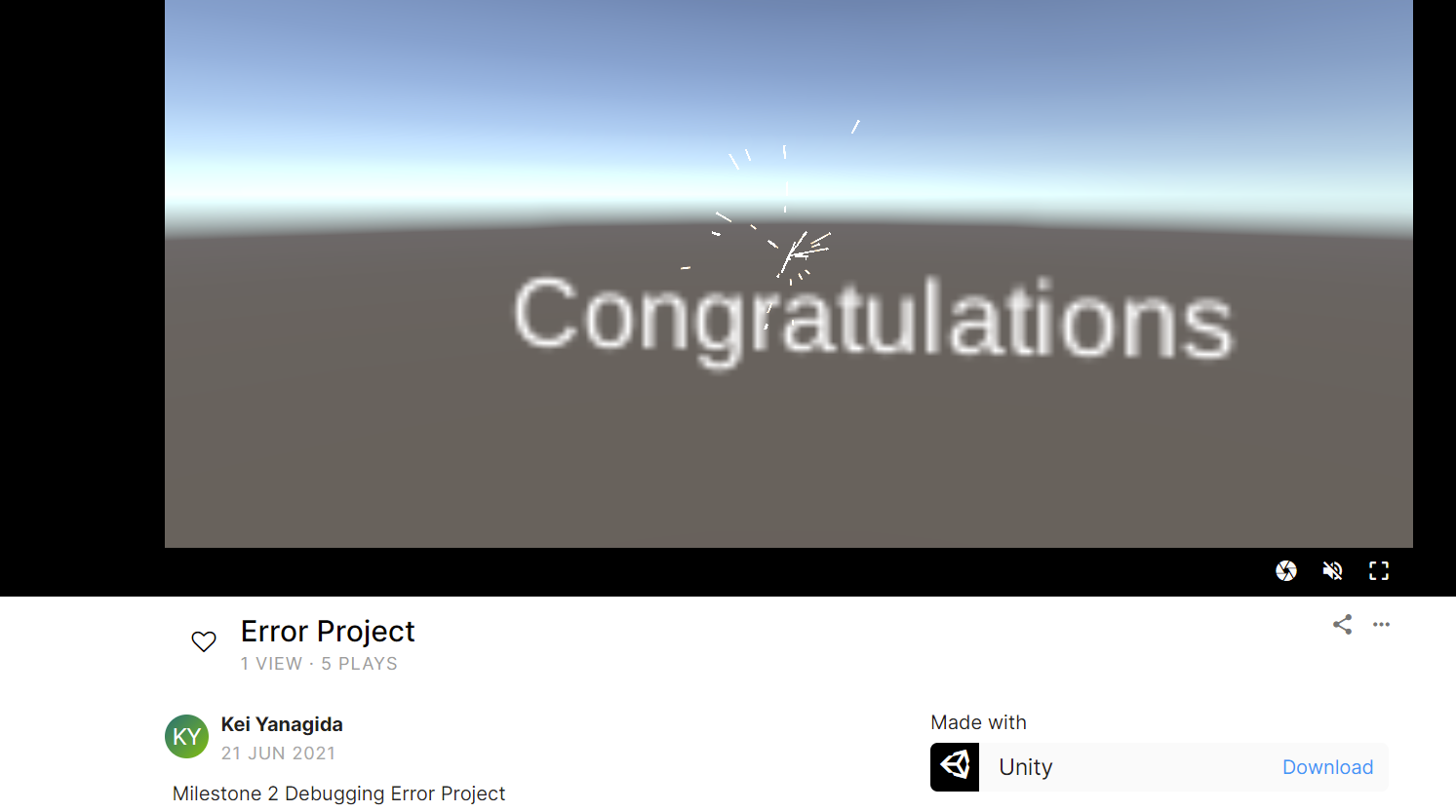 How To Build WebGL Projects in Unity — Kei Yanagida