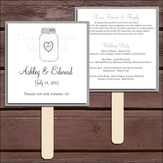 26 Unique Wedding Ceremony Programs We Absolutely Adore — The ...