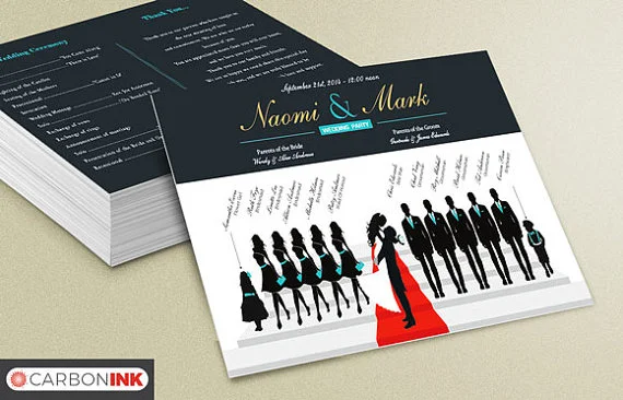 26 Unique Wedding Ceremony Programs We Absolutely Adore — The ...