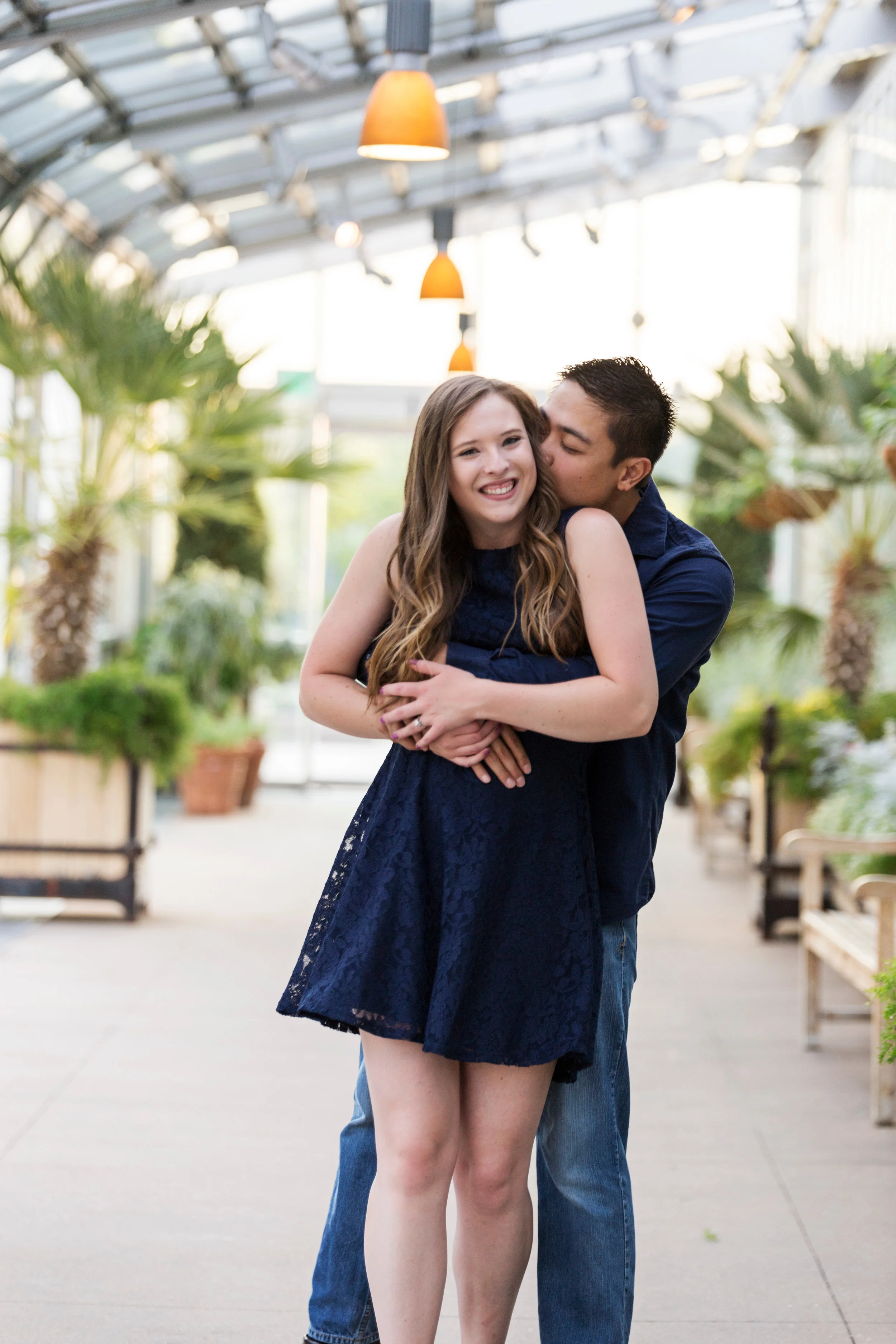 Denver Botanical Gardens Engagement Photos — The Overwhelmed Bride ...