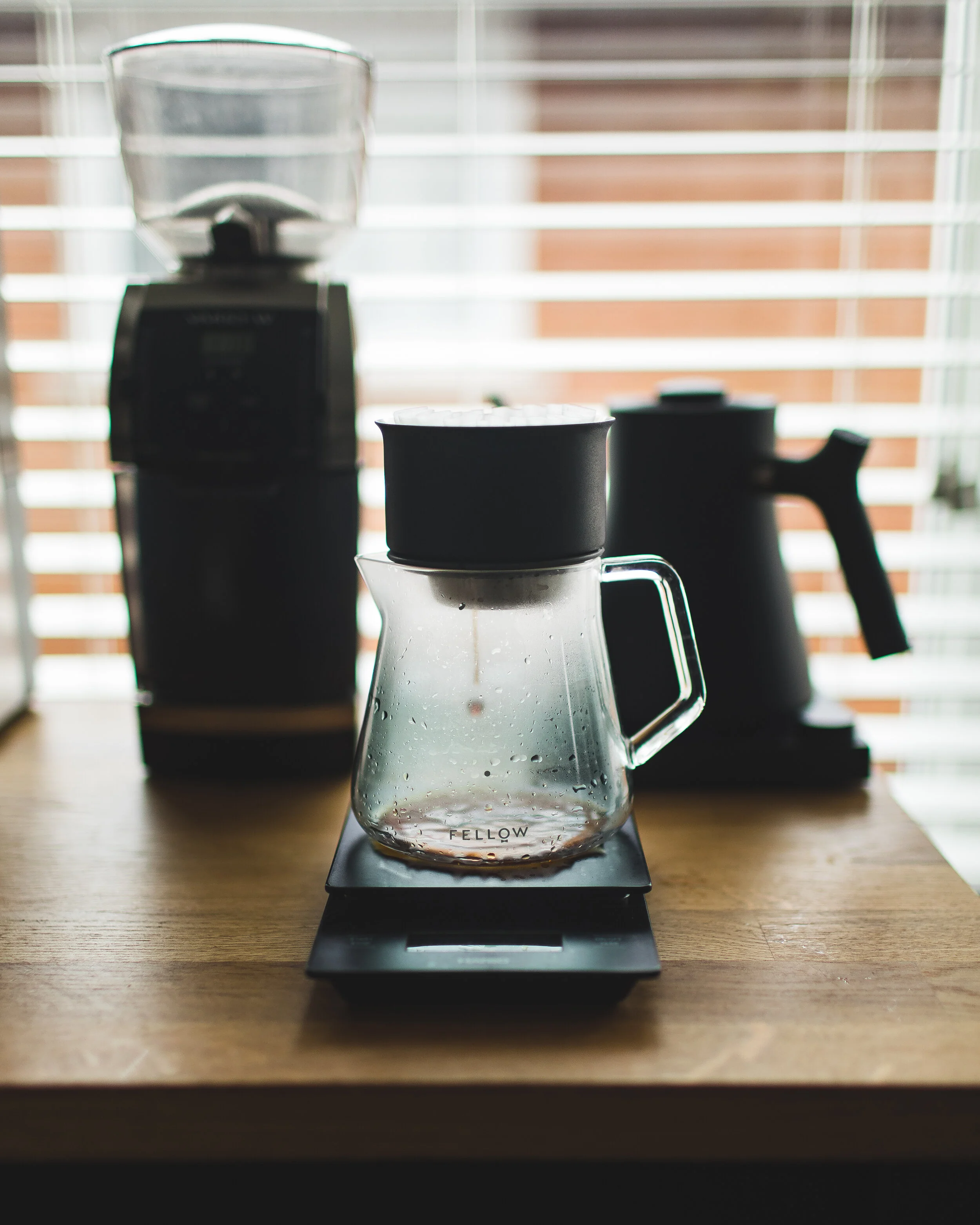 Mighty Small Glass Carafe from Fellow Products — Alexander Mills ...