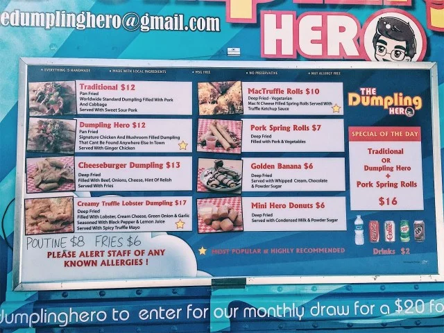 Asian Fusion - The Dumpling Hero — YYCFoodTrucks | Calgary Food Truck ...