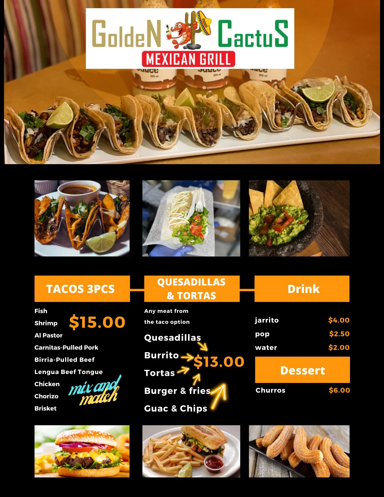 International - Golden Cactus — YYCFoodTrucks | Calgary Food Truck ...