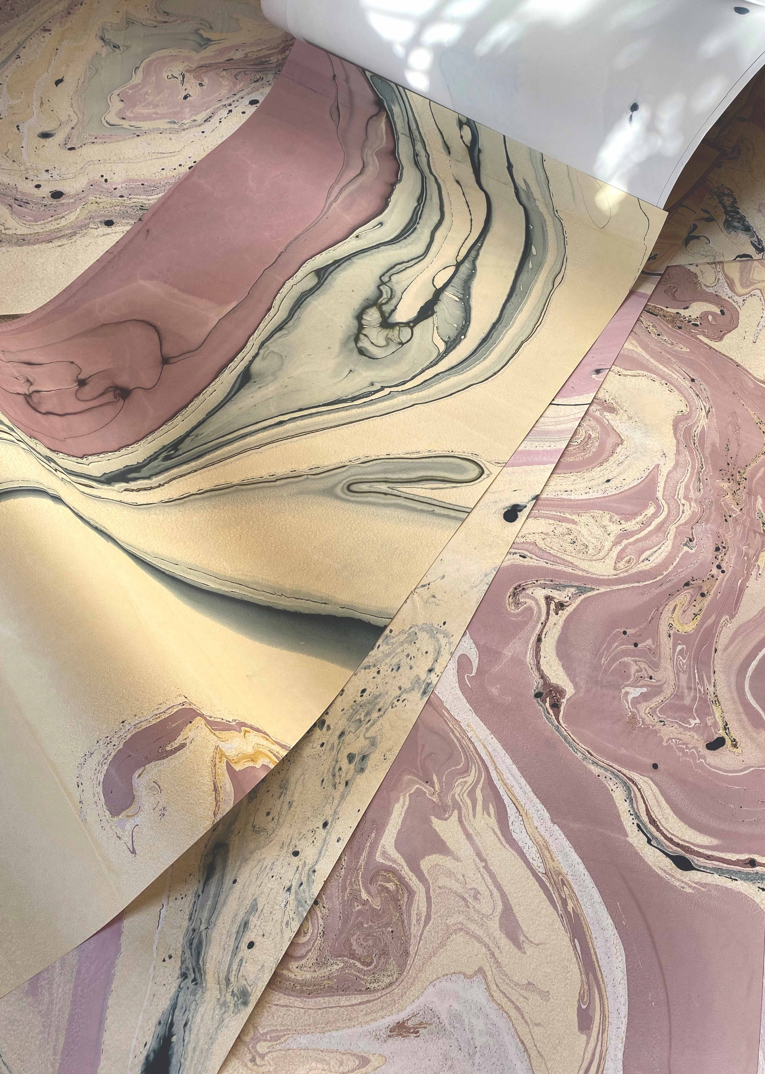 wallpaper & marbling art