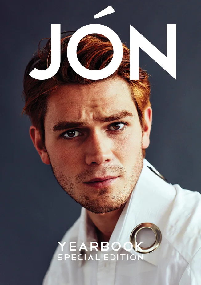 JÓN — JON "YEARBOOK" 2017 : KJ APA COVER