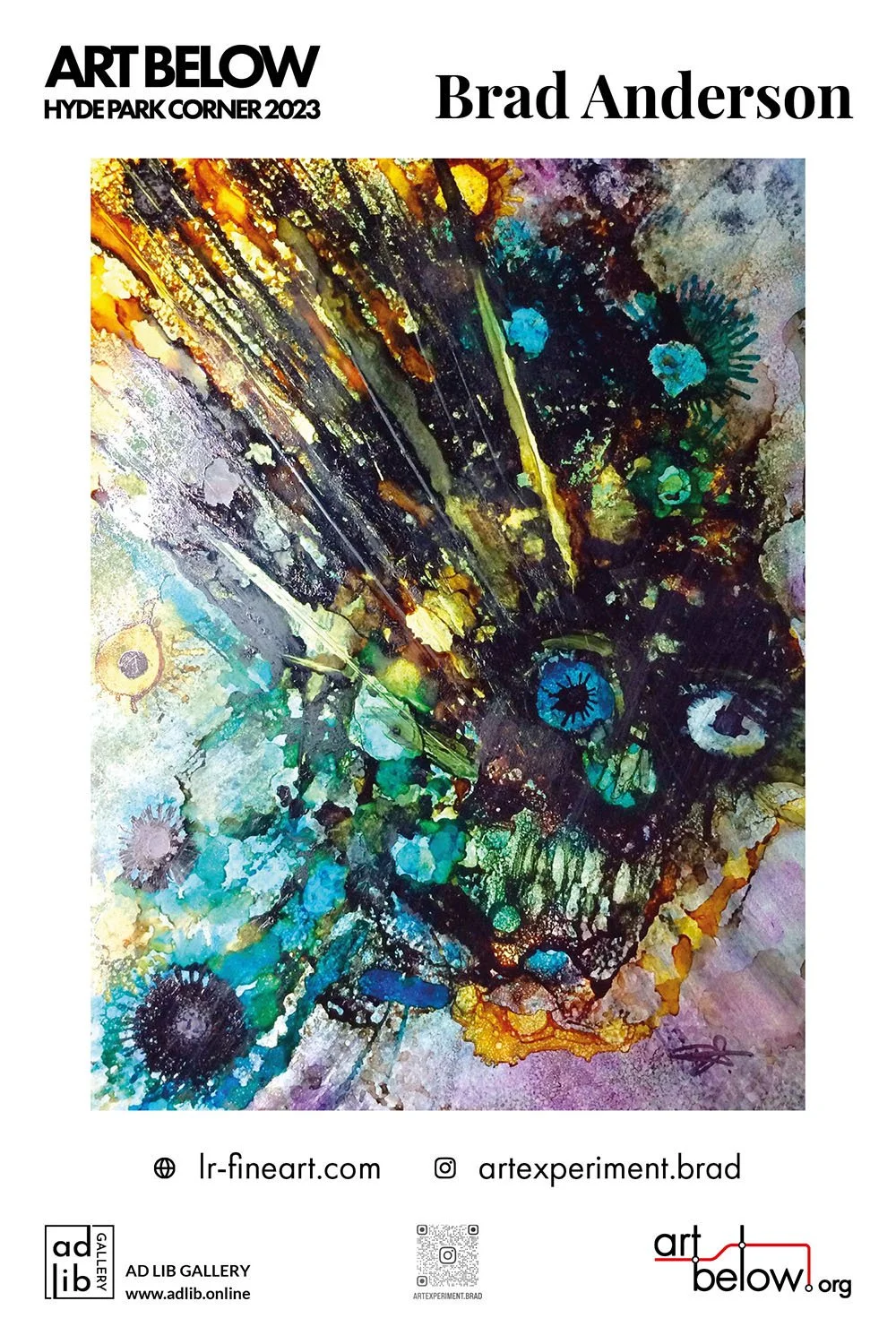 Art Below Hyde Park Corner 2023 Billboard Posters