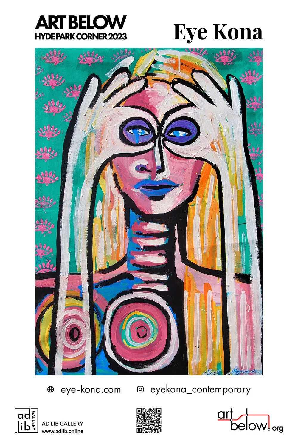 Art Below Hyde Park Corner 2023 Billboard Posters