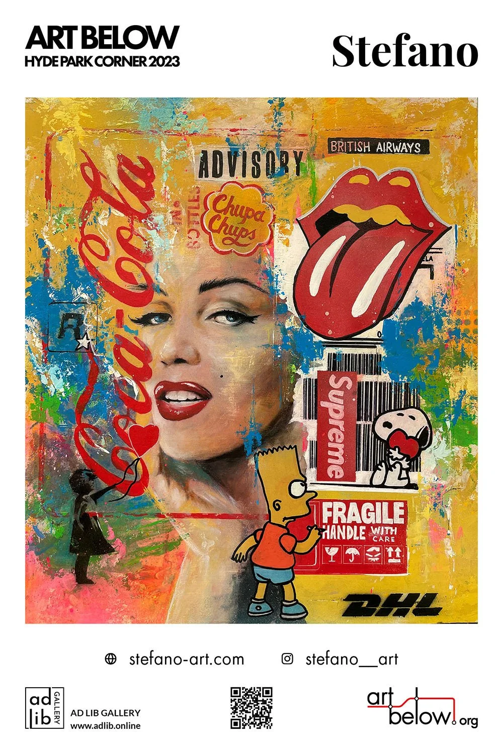 Art Below Hyde Park Corner 2023 Billboard Posters