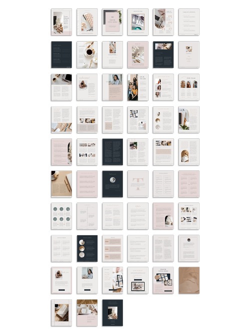 EBOOK TEMPLATE BUNDLE — Her Creative Studio