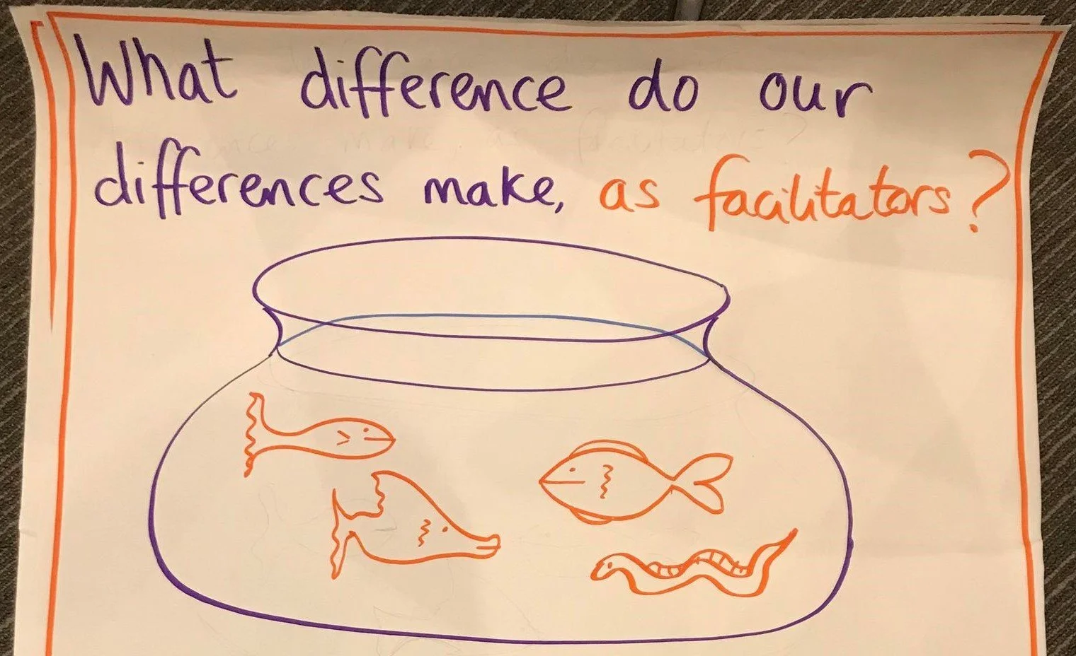 In the fish bowl — Penny Walker