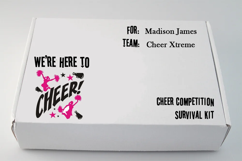 Cheer Competition Goodie Bag Ideas