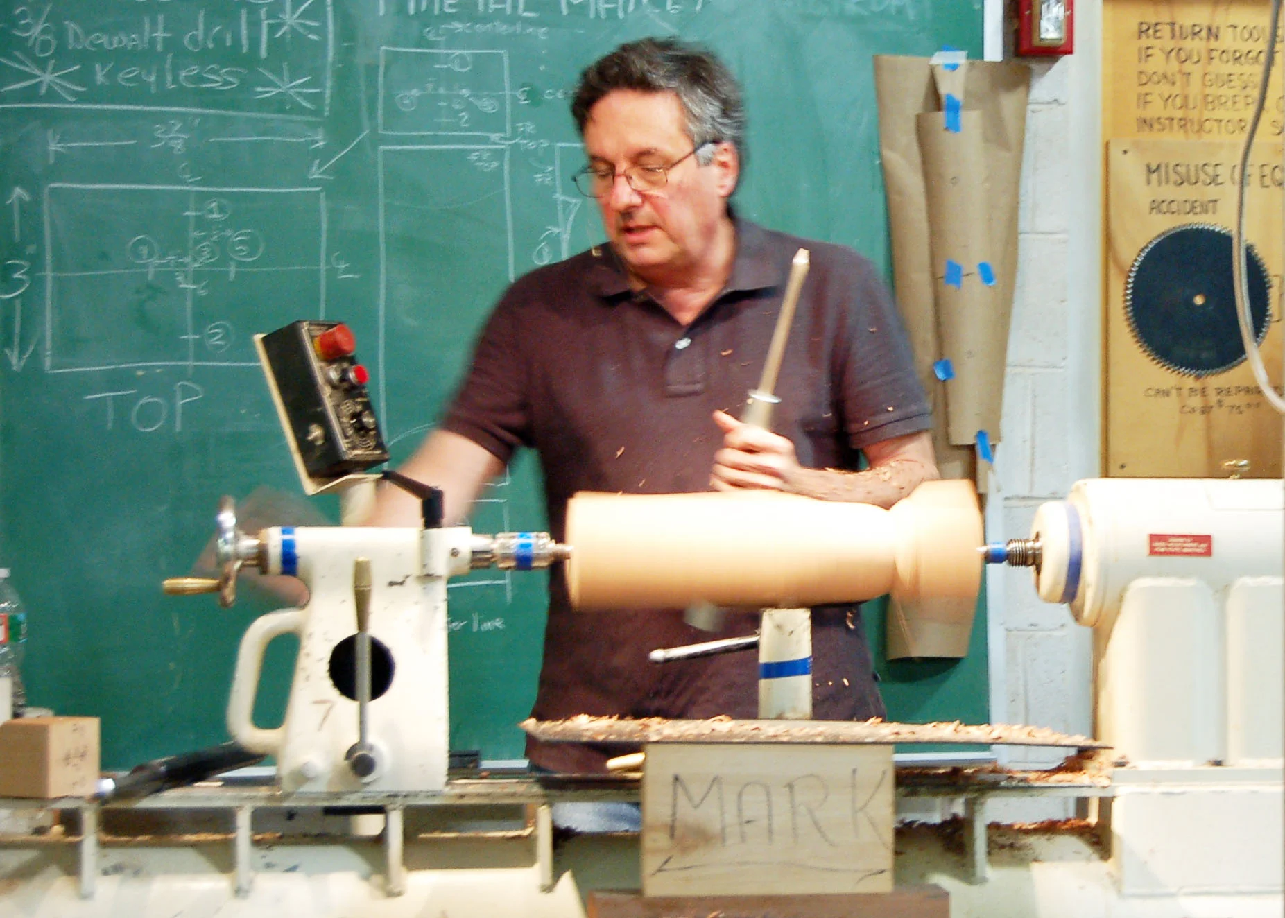 Mark Sfirri Demonstrates Multi-axis Turning — Bucks Woodturners