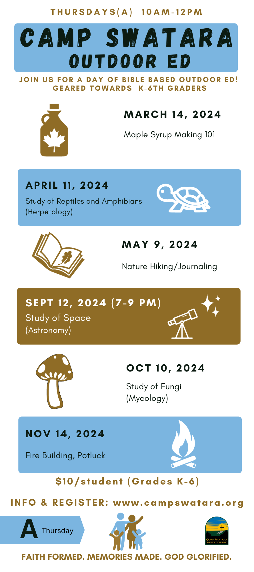 Outdoor Education Events — Camp Swatara
