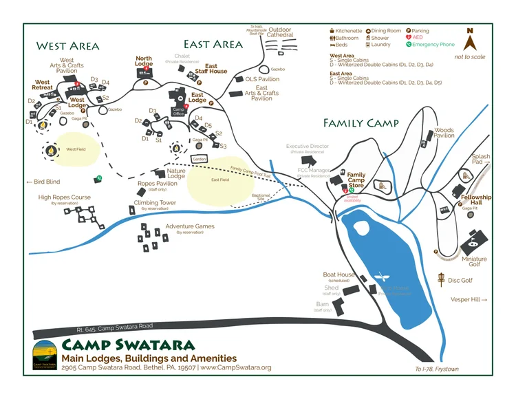 Map — Camp Swatara