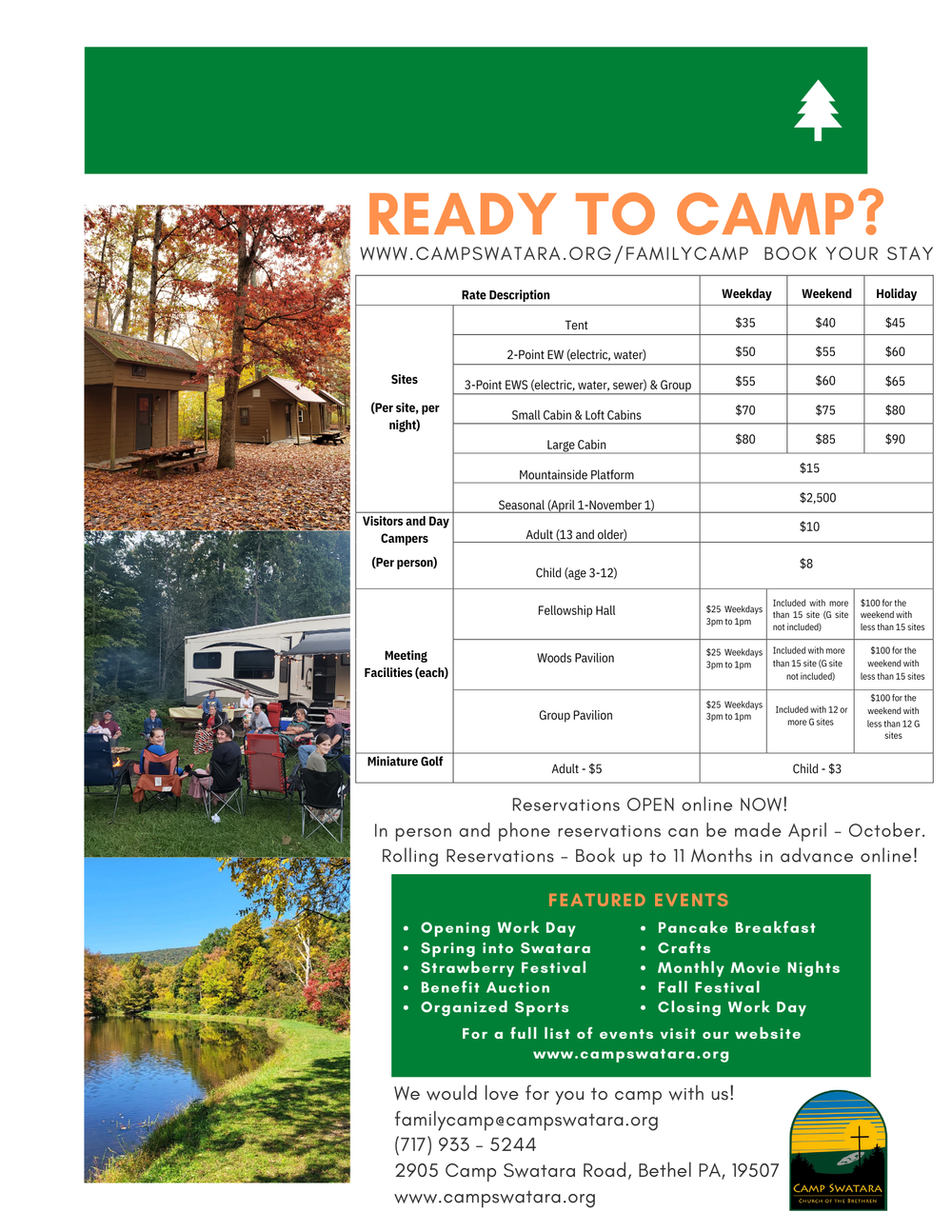 FCC Brochure — Camp Swatara