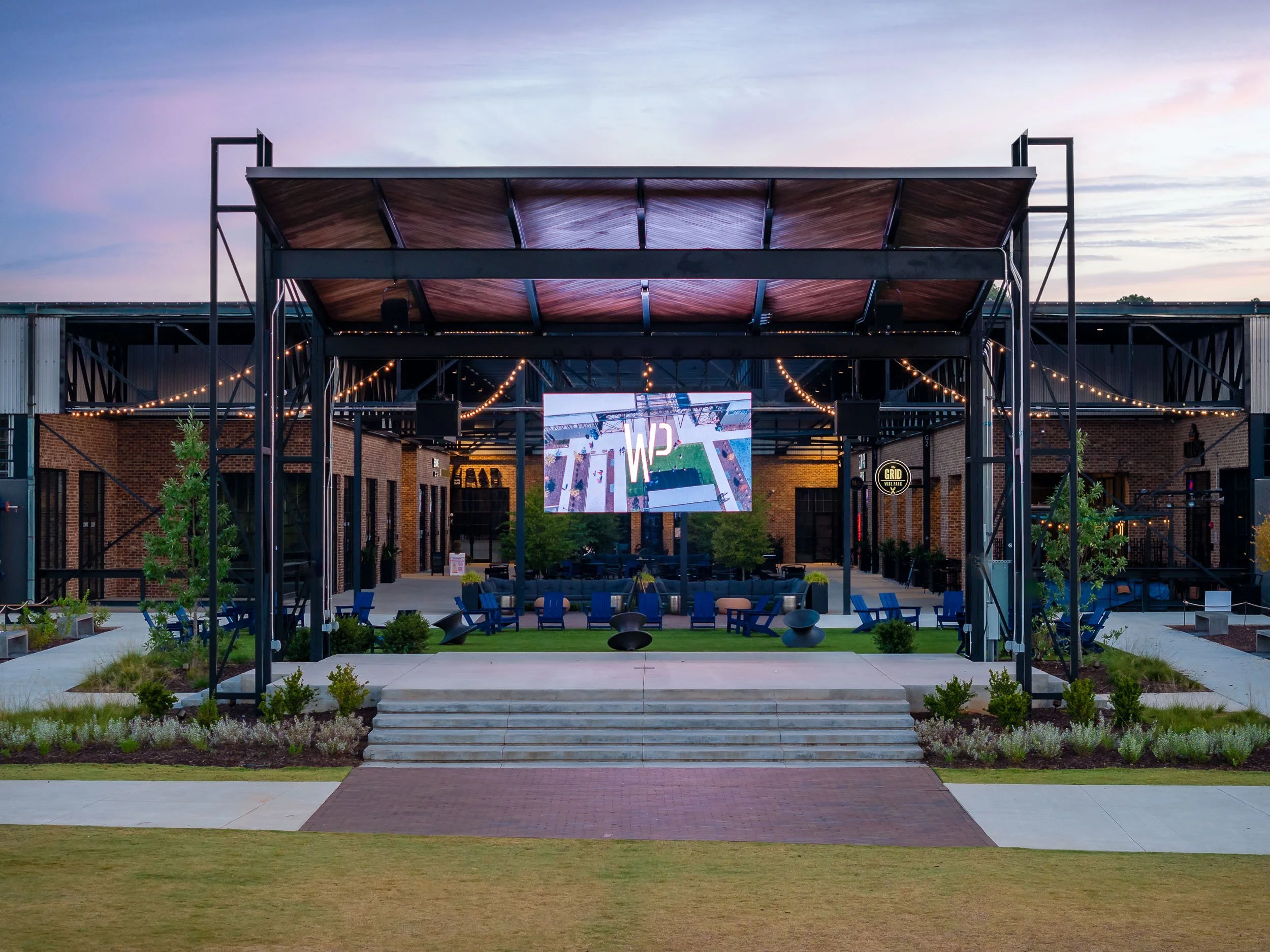 Wire Park | Adaptive Reuse Mixed-Use in Watkinsville, GA