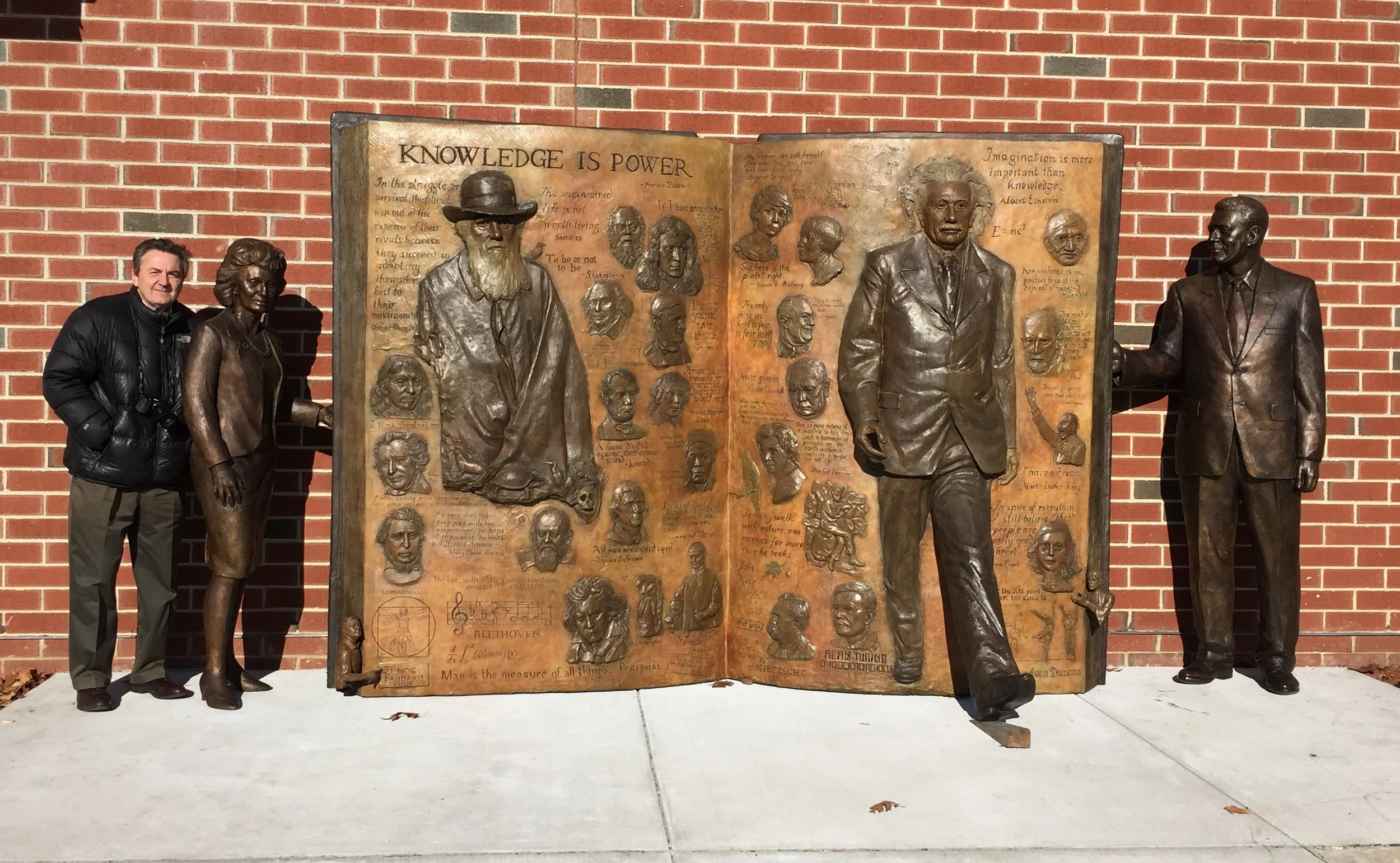 Knowledge is Power — Zenos Frudakis