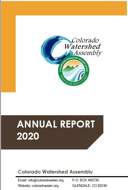Program Overview — Colorado Watershed Assembly