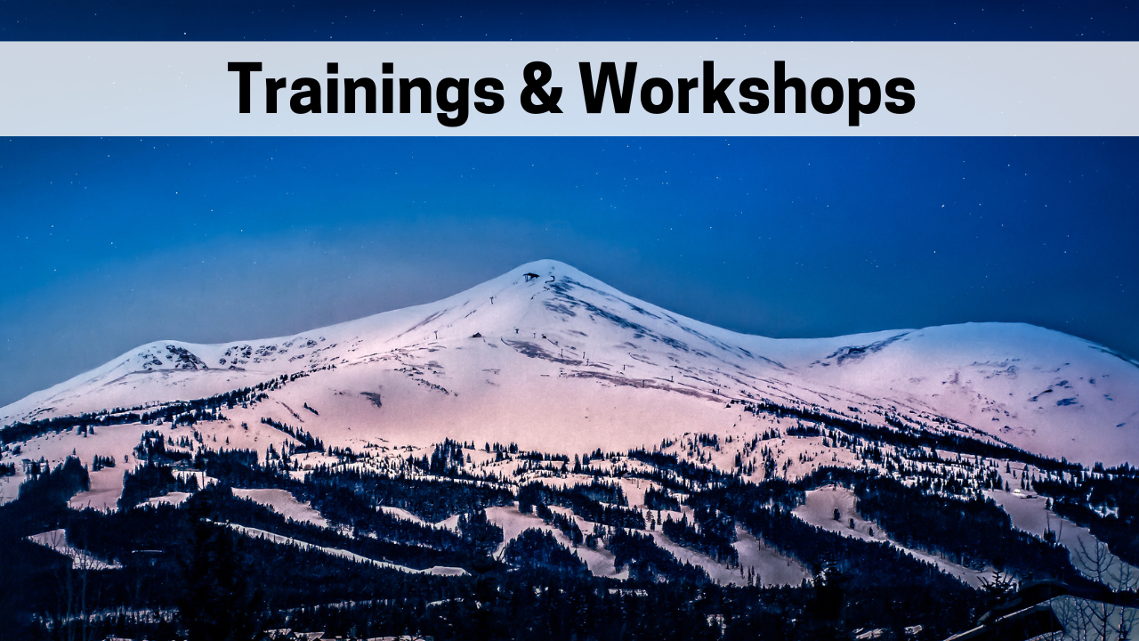 Trainings & Workshops Late February — Colorado Watershed Assembly