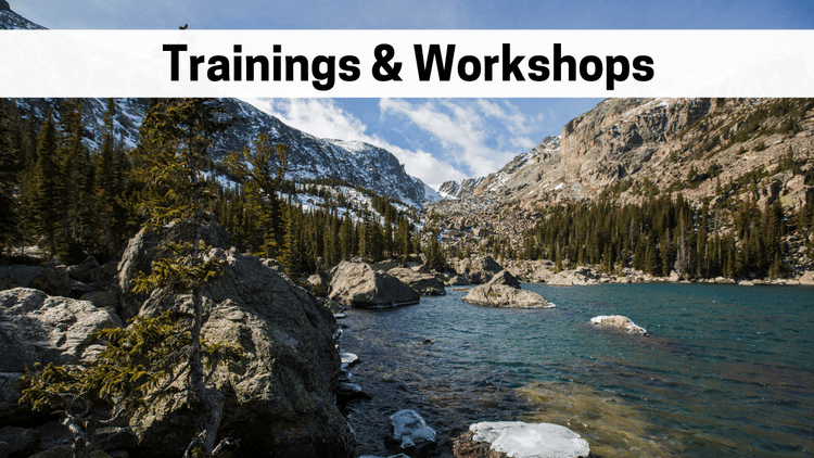 Trainings & Workshops Early May — Colorado Watershed Assembly
