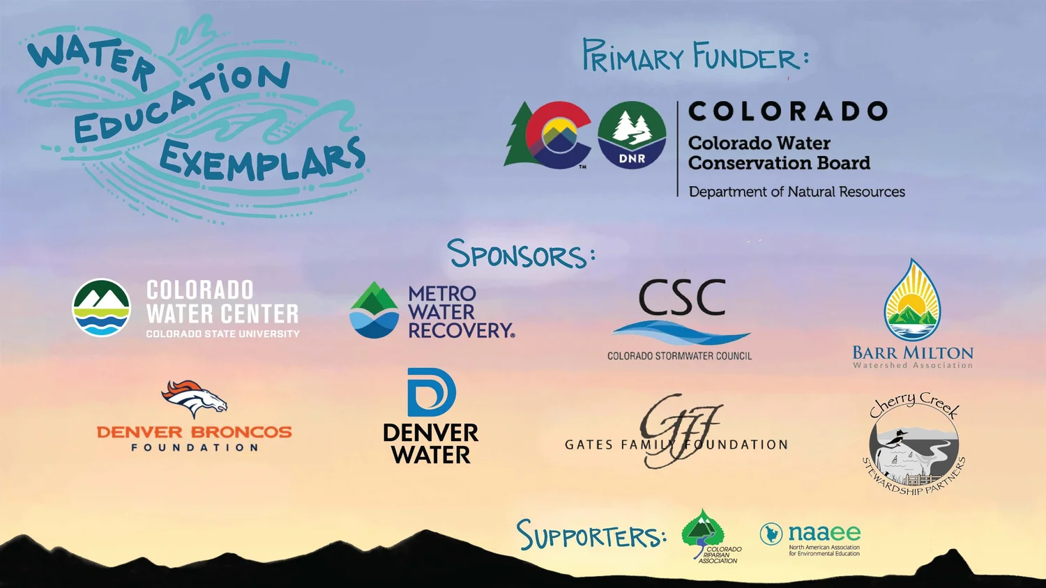 Water Education Exemplars Project — Colorado Watershed Assembly